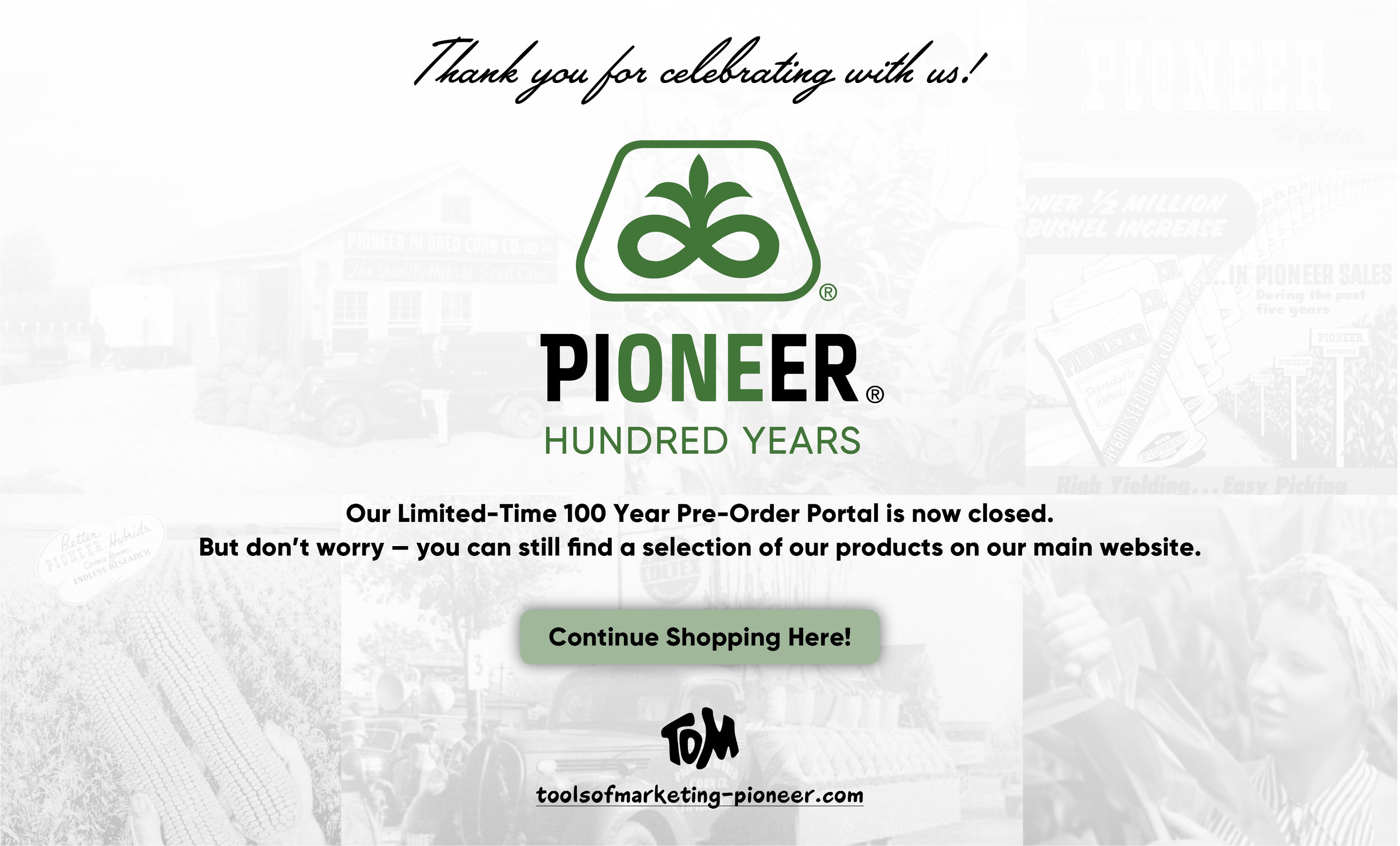 pioneer100yearorderportal